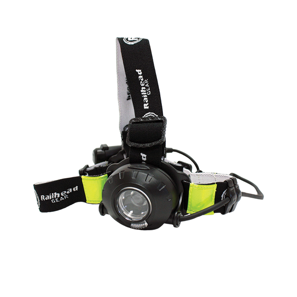 Rechargeable Focus Control Headlamp 600/275/55 Lumens red light on bac ...