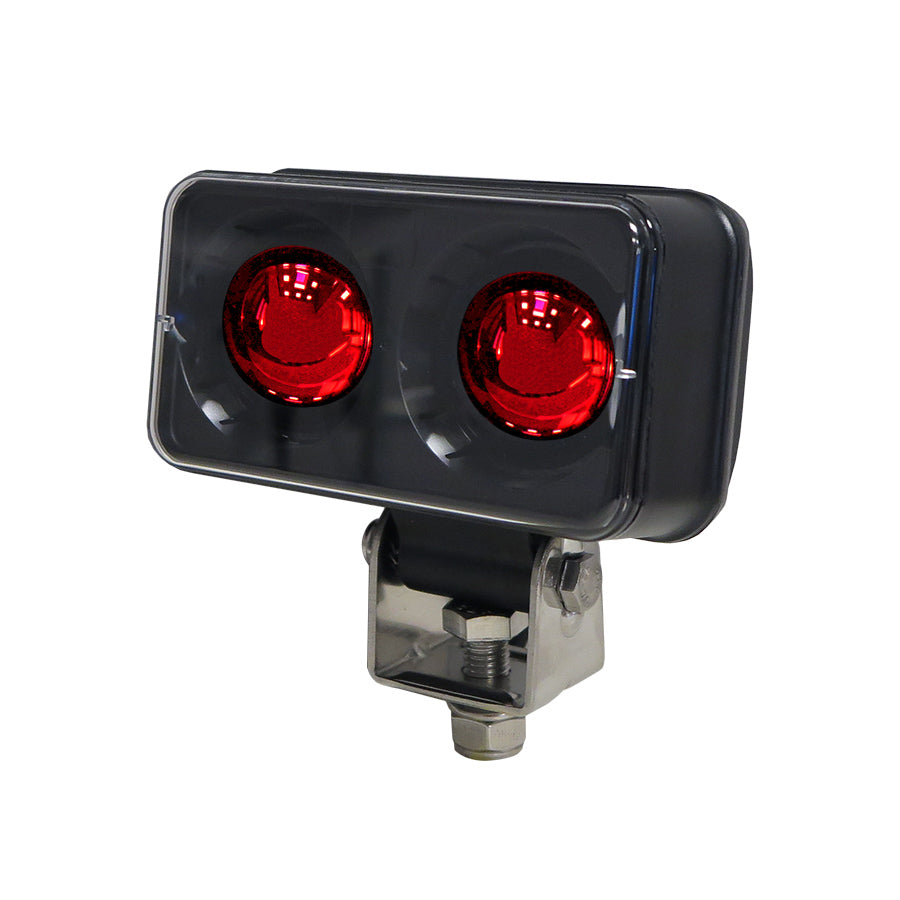 Red Safe Spot, Led Light Logo with bracket – Railhead Corporation