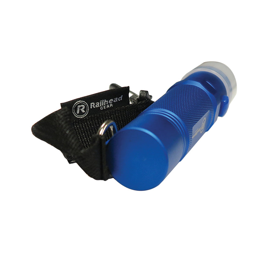 Pocket LED blue light with magnet and strap 3 AAA batteries not includ ...